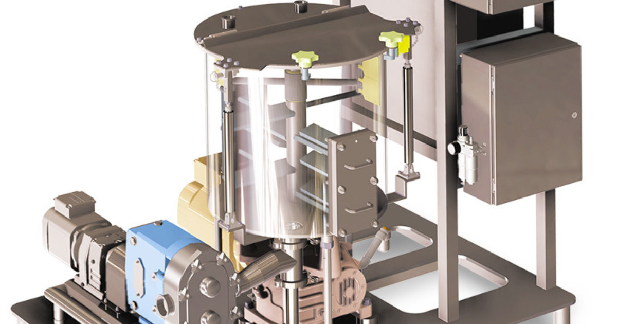 24" Slurry Mixer | E.T. Oakes Corporation